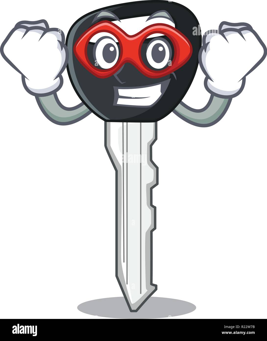 Super hero car key with remote cartoon control Stock Vector Image & Art ...