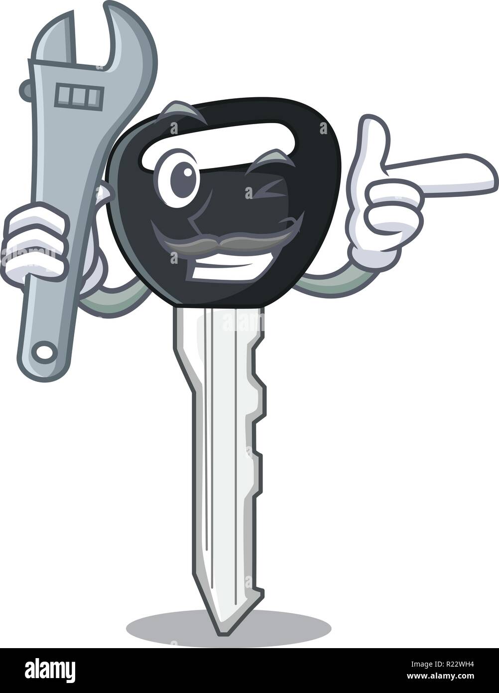 Mechanic car funny Stock Vector Images - Alamy