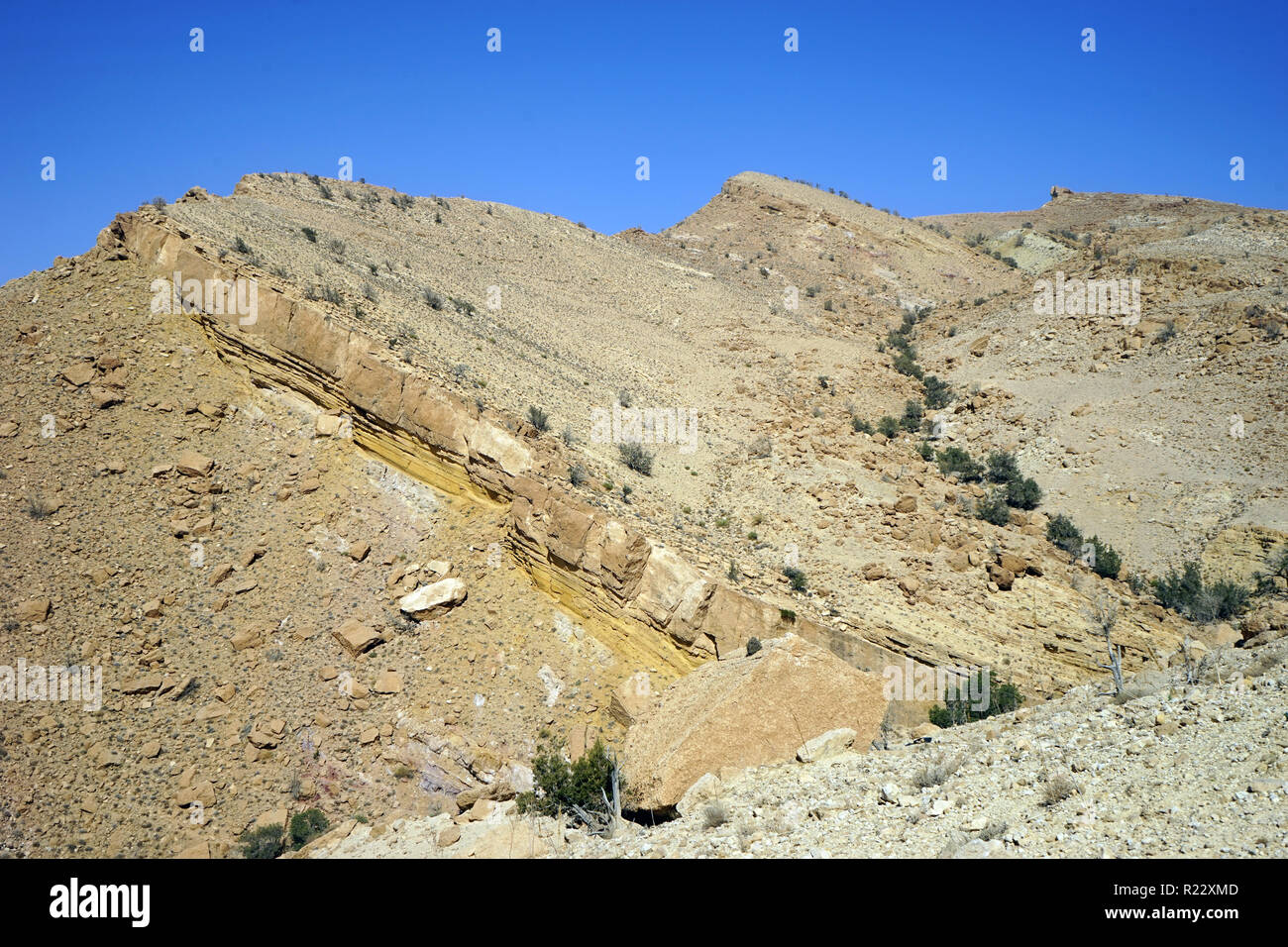 Mountain range in Jordan Stock Photo - Alamy