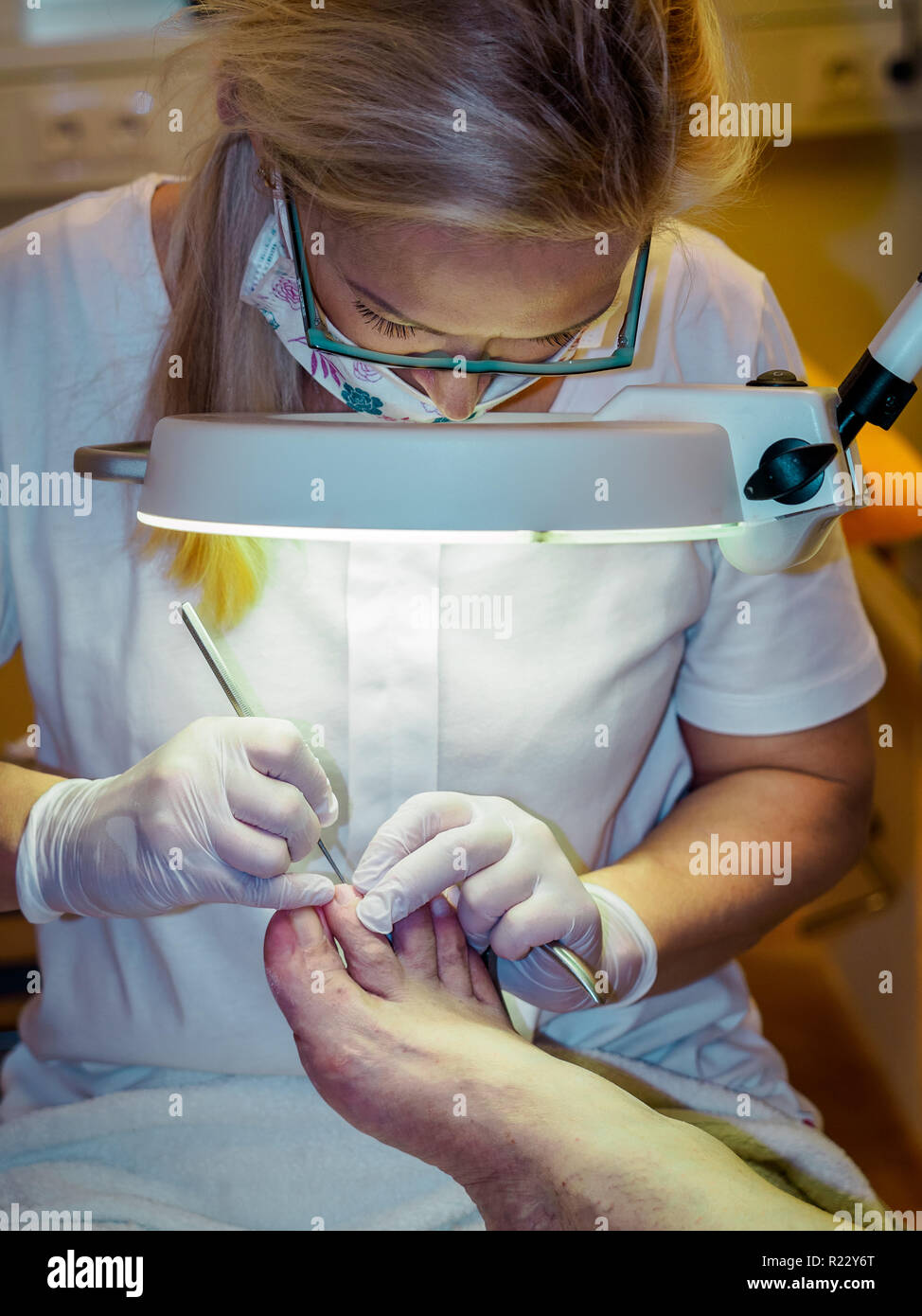 Cleaning feet hi-res stock photography and images - Alamy