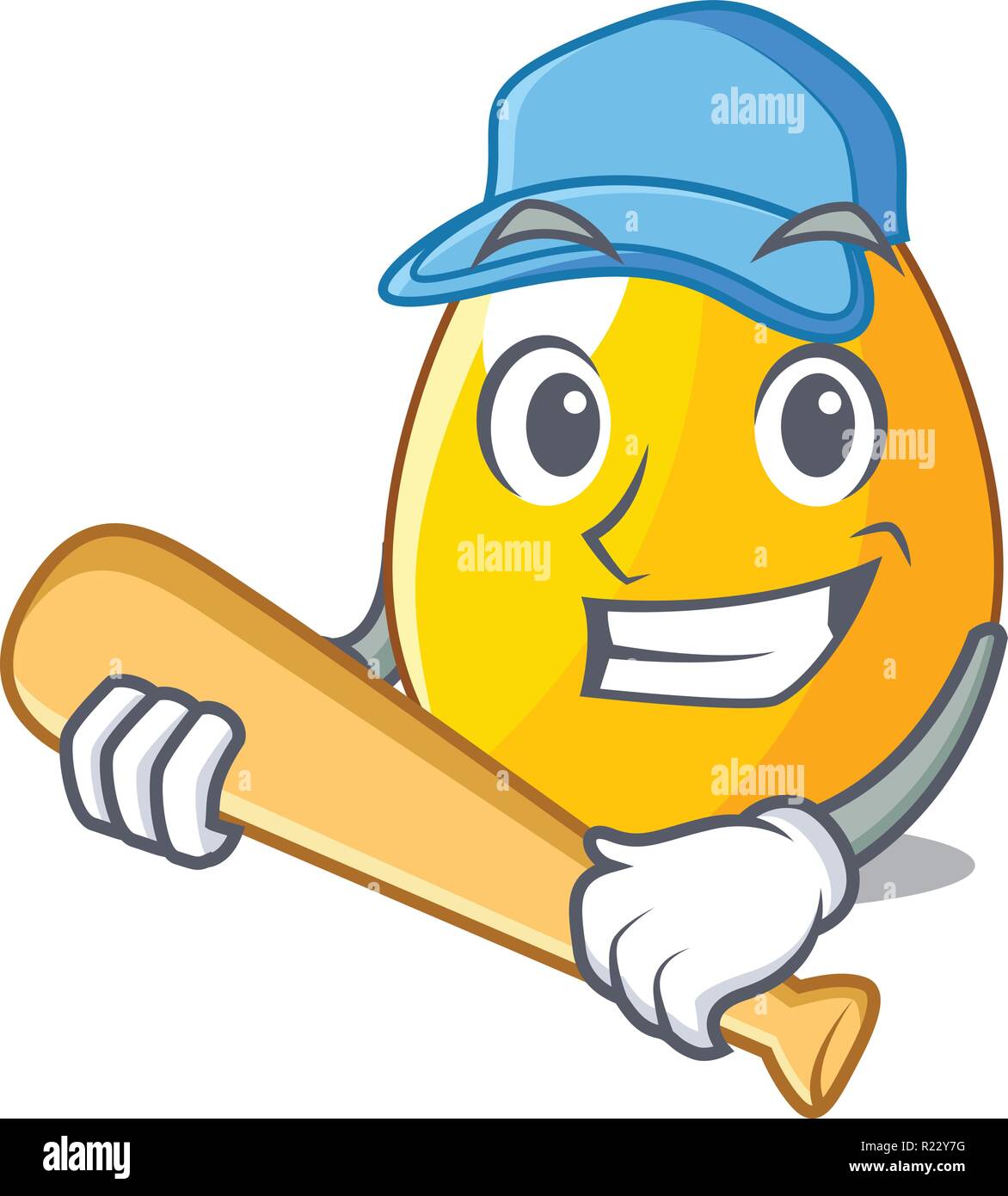 Golden baseball hat Stock Vector Images - Alamy