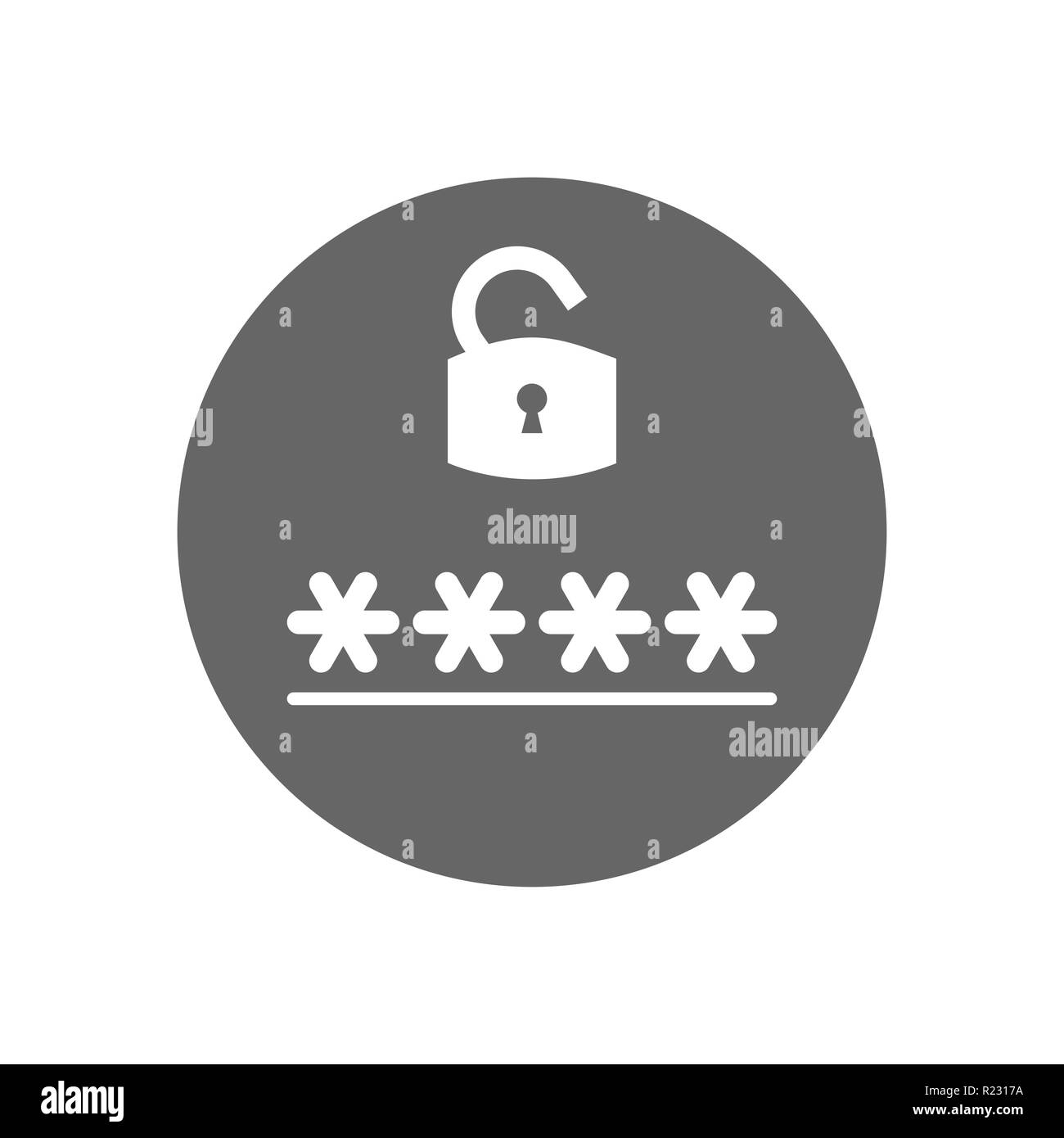 Login illustration Black and White Stock Photos & Images - Alamy