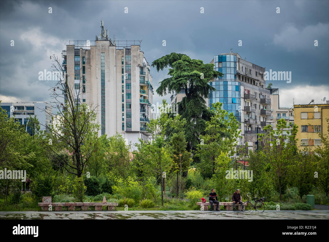 Albania, Tirana, daily life Stock Photo - Alamy