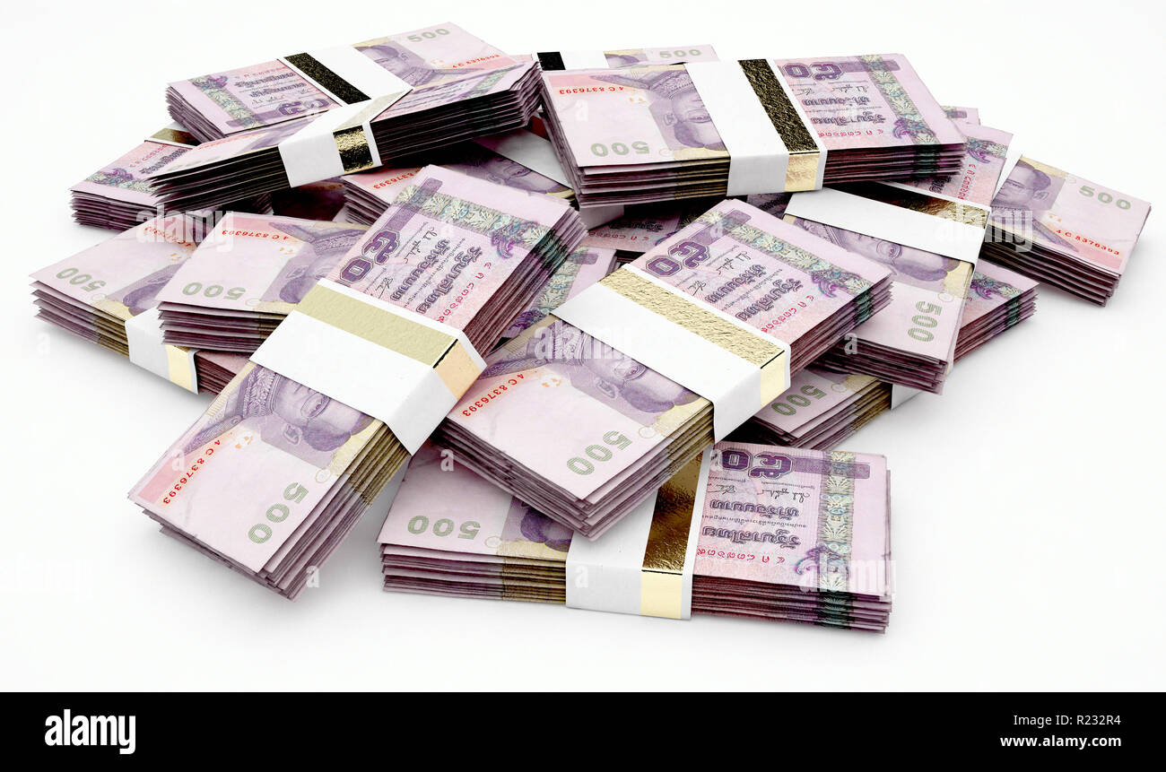 Wads of notes Cut Out Stock Images & Pictures - Alamy