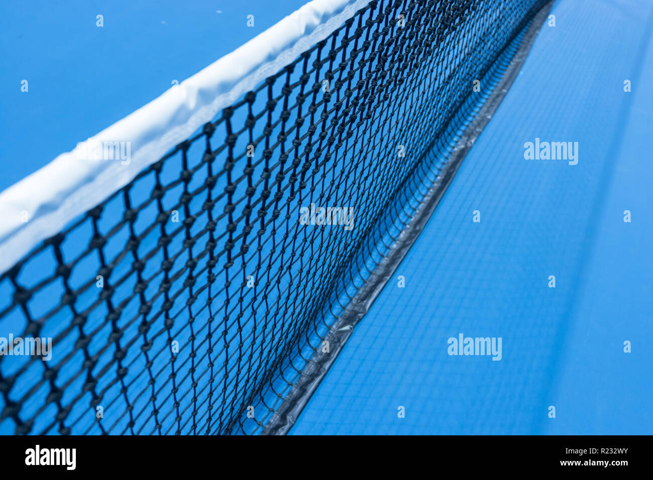 Outdoor Tennis Net Shallow Depth of View Stock Photo - Alamy