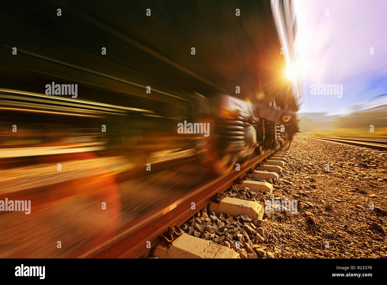 High speed container train hi-res stock photography and images - Alamy