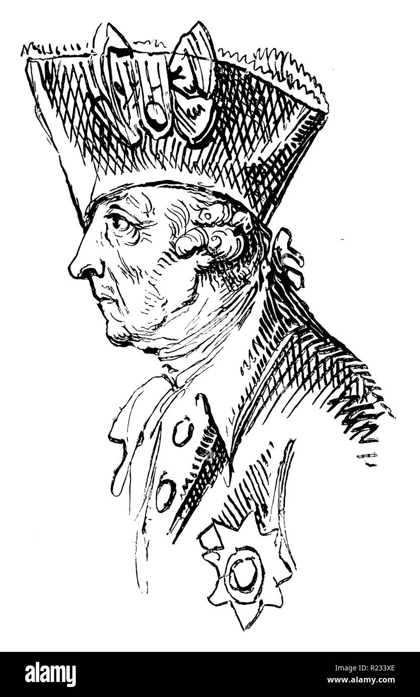 King frederic the great Cut Out Stock Images & Pictures - Alamy