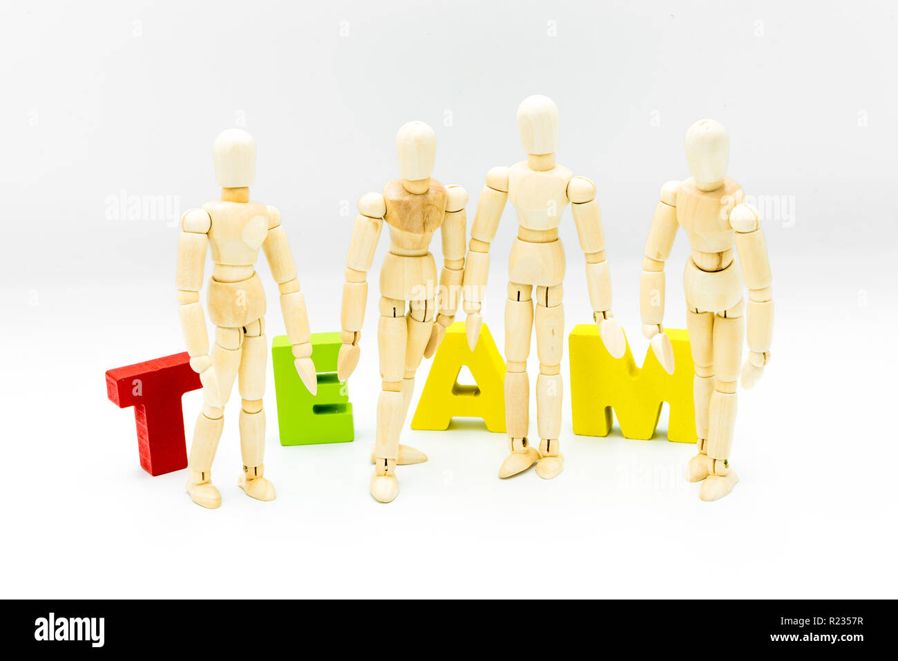Front working figures hi-res stock photography and images - Alamy