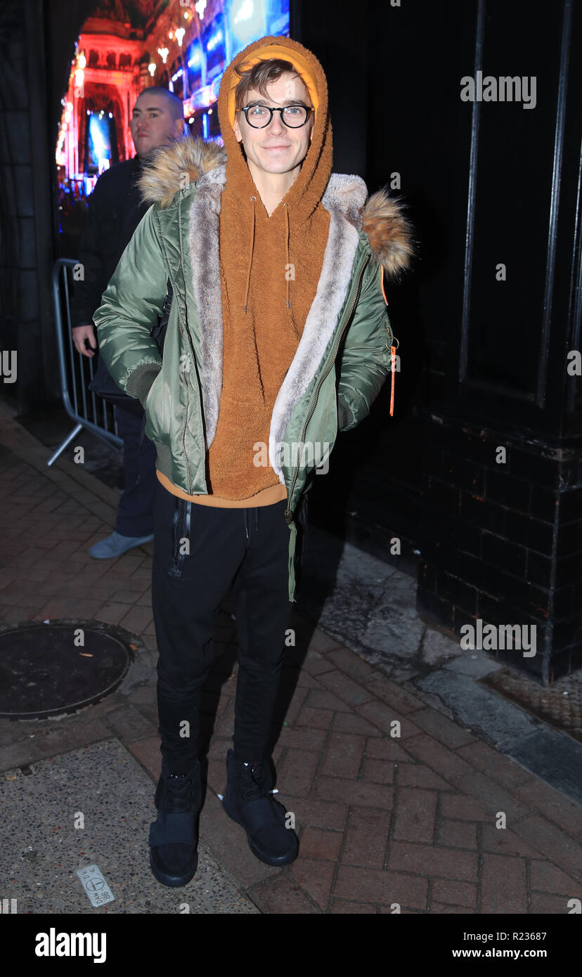 Strictly come dancing star joe sugg hi-res stock photography and images ...