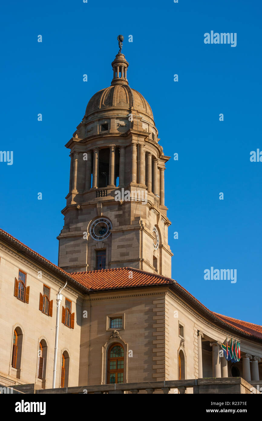 The Union Buildings, seat of government overlooking the city of ...