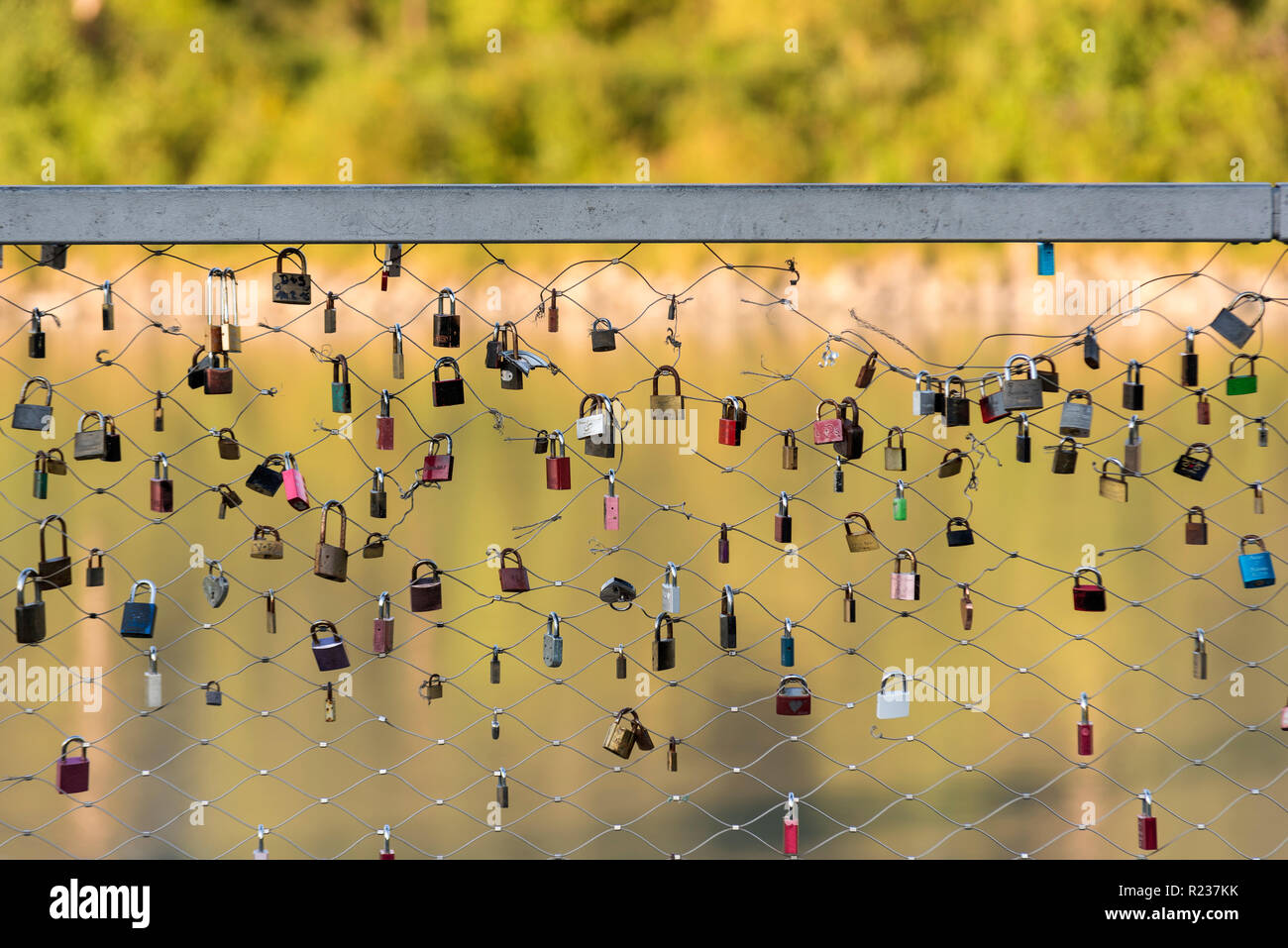 Love safety locks hi-res stock photography and images - Alamy