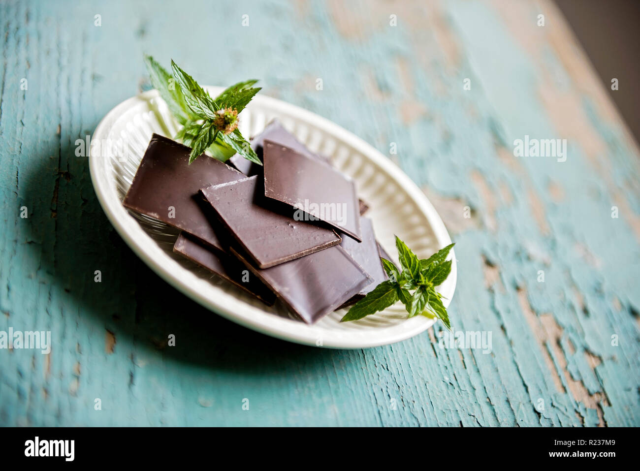 Minzschokolade hi-res stock photography and images - Alamy