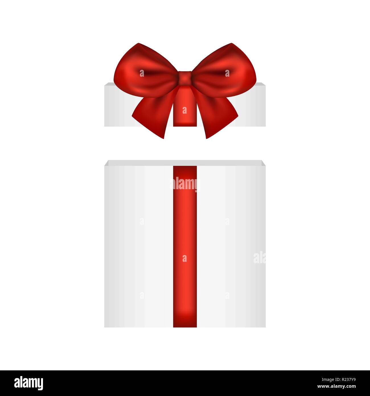Banner gift present box Stock Vector Images - Alamy