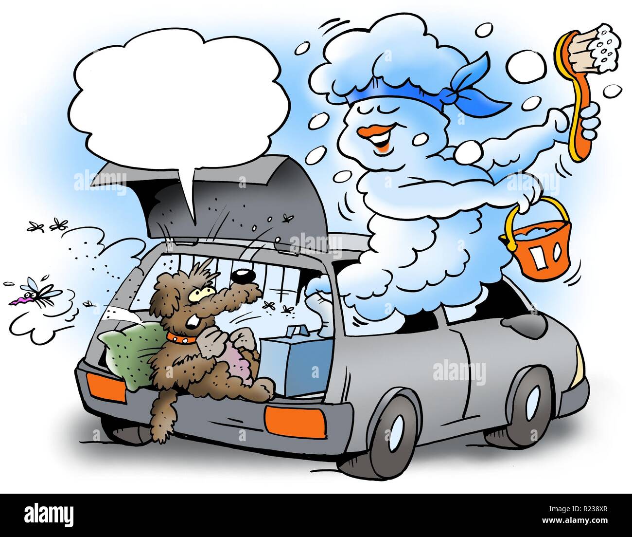 Car cleaning cartoon hi-res stock photography and images - Alamy