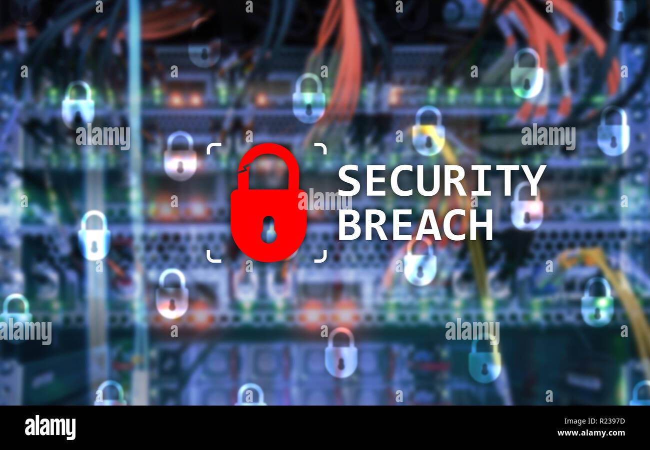 Security Breach Detection Cyber Protection Information Privacy Stock