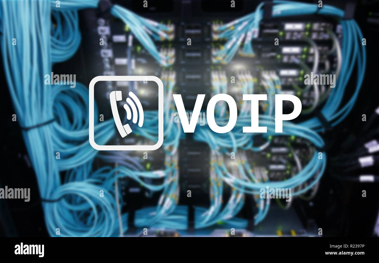 VOIP, Voice over Internet Protocol, technology that allows for speech ...