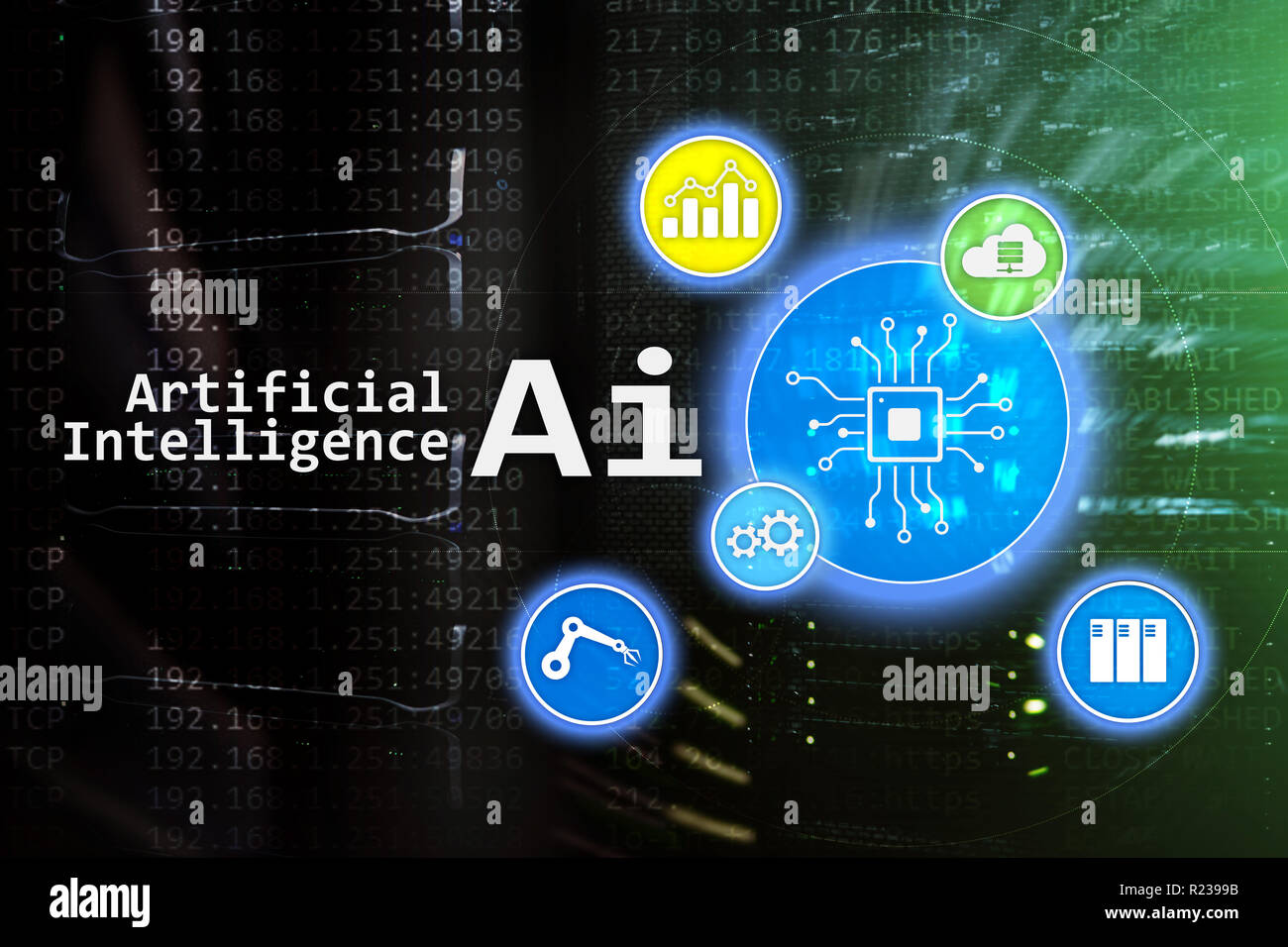 AI, Artificial intelligence, automation and modern information ...