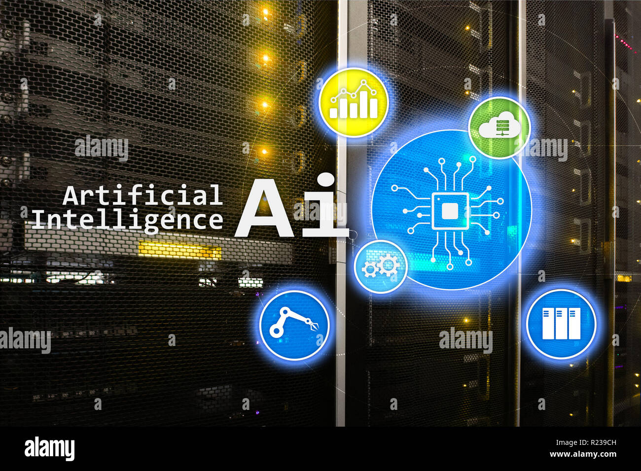 AI, Artificial intelligence, automation and modern information ...