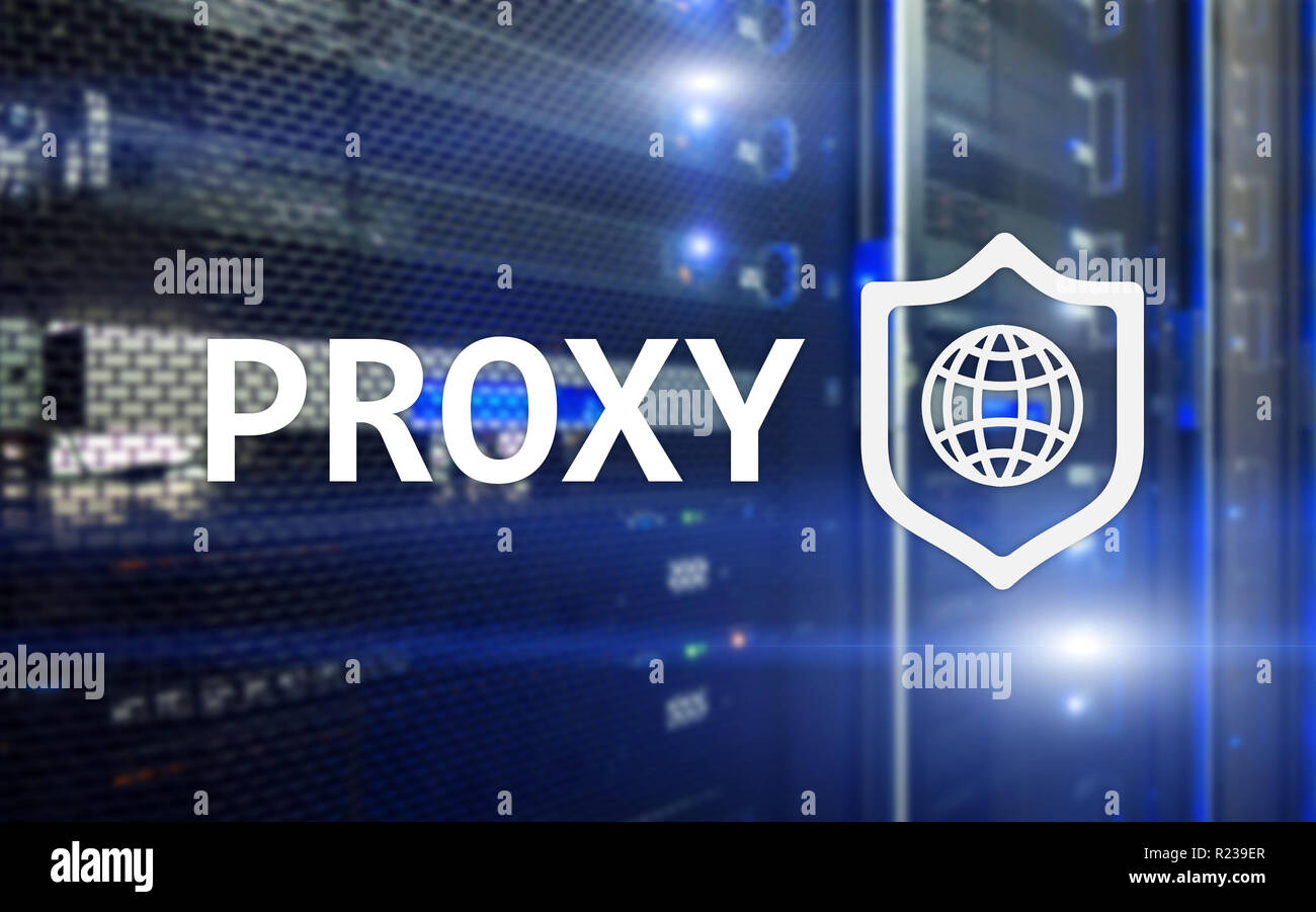 PROXY server, VPN, Virtual Private network technology. Cyber security ...