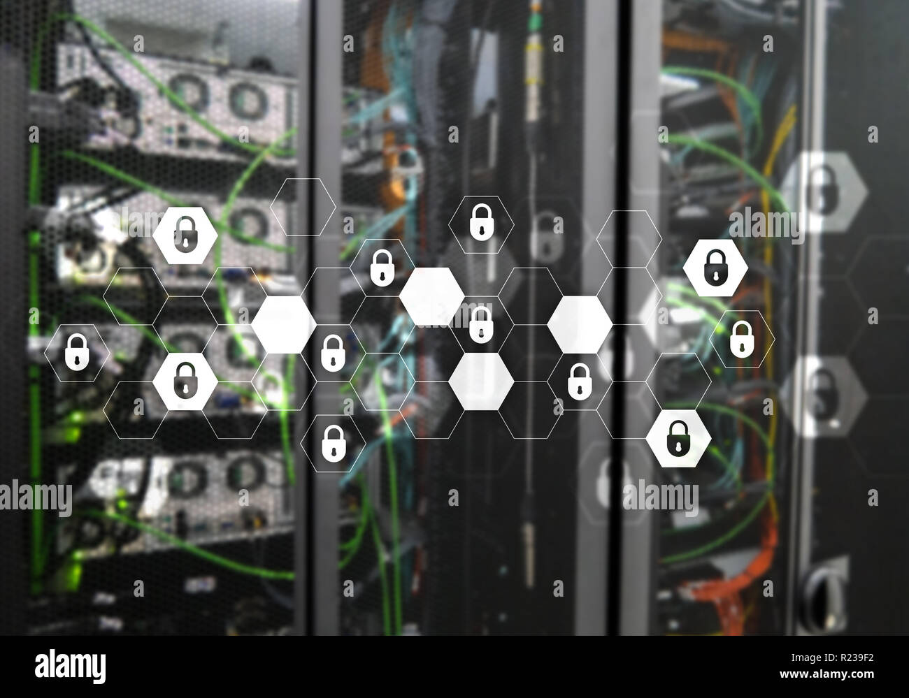 Cyber security, data protection, information privacy. Internet and ...