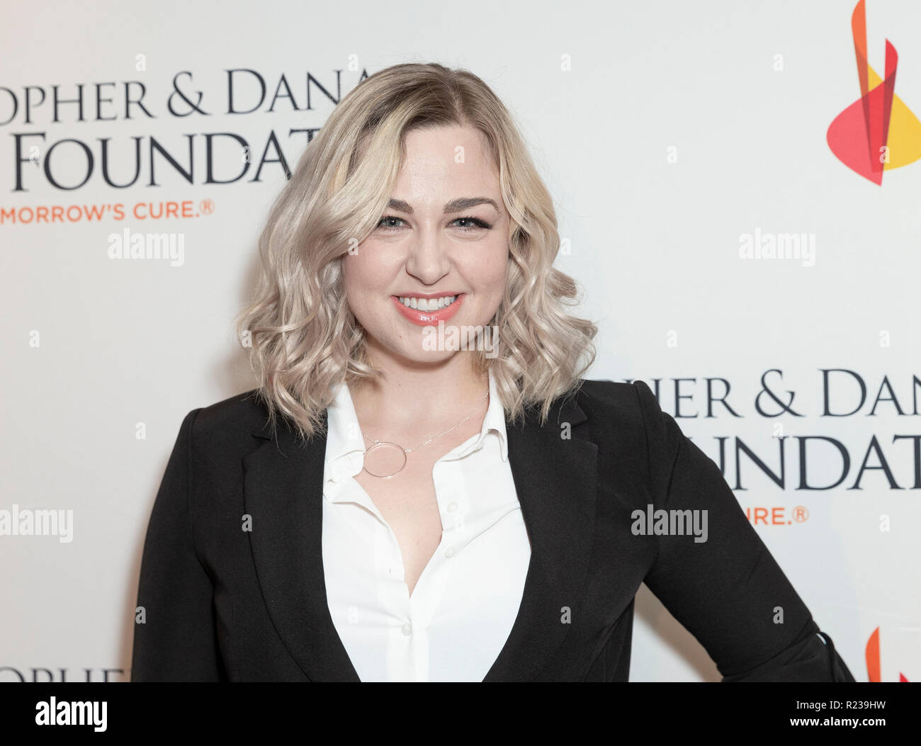New York, United States. 15th Nov, 2018. Bethany Watson attends The ...