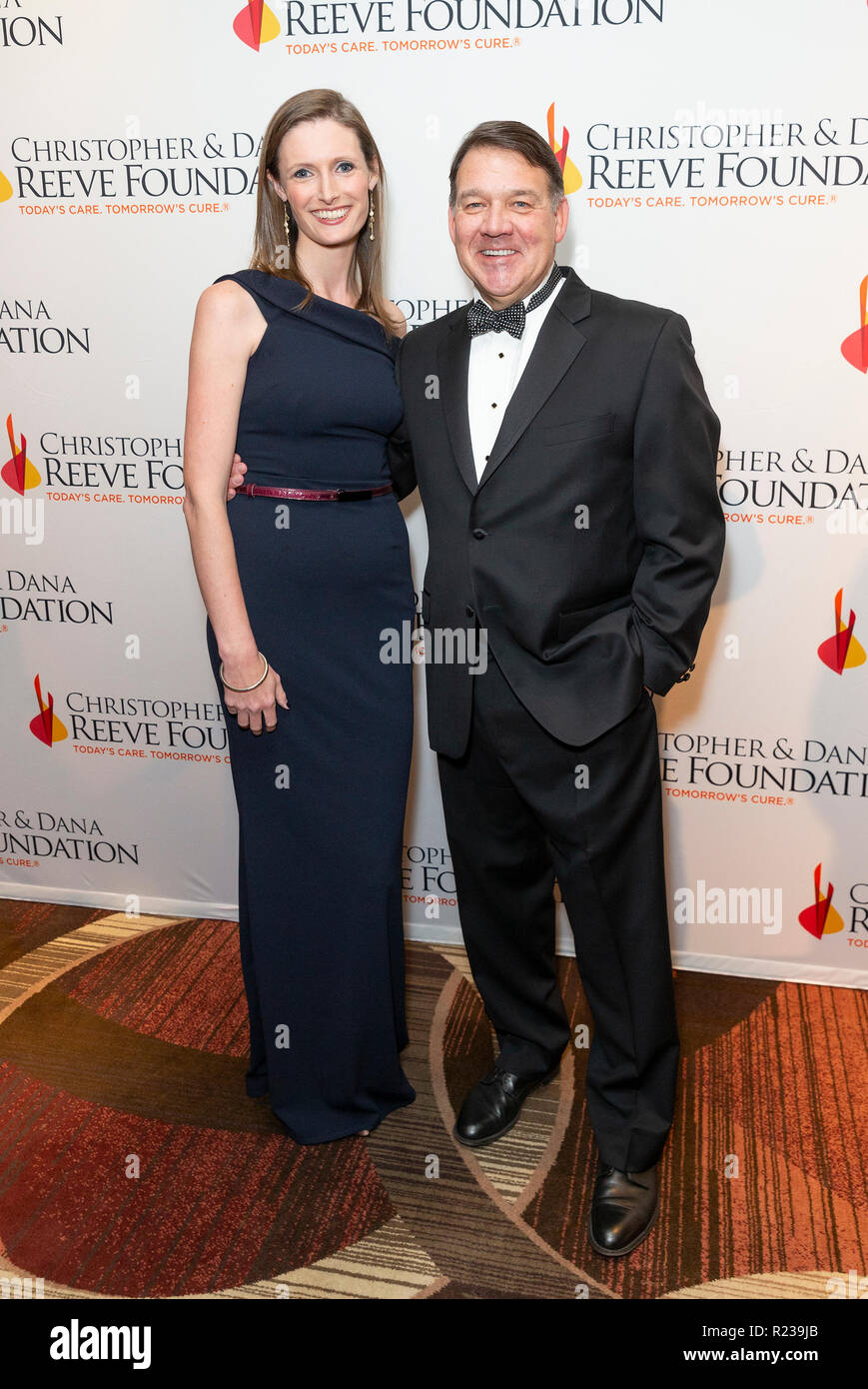 New York, United States. 15th Nov, 2018. Alexandra Reeve and Michael ...