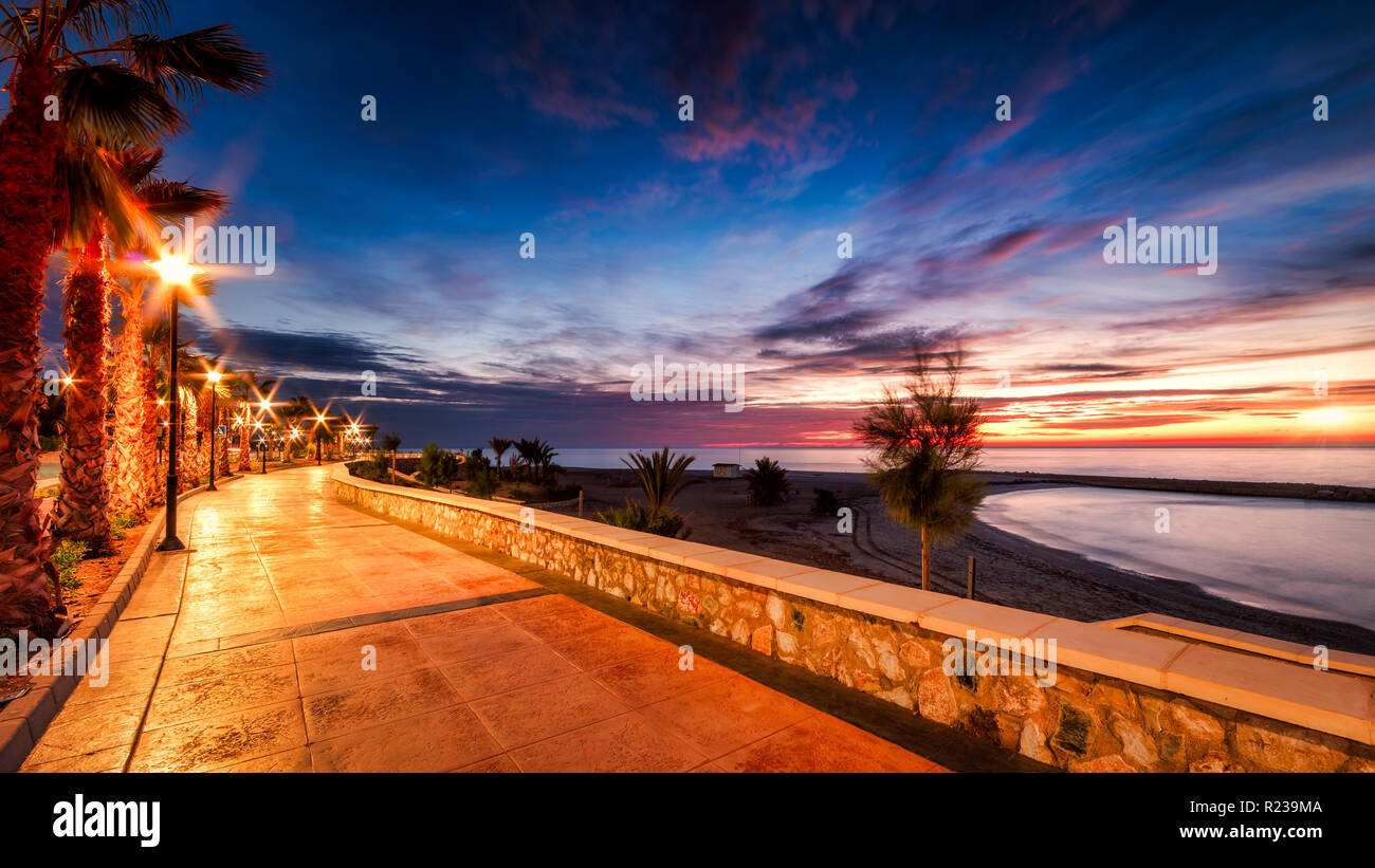 Almeria spain sunset sunrise hi-res stock photography and images - Alamy