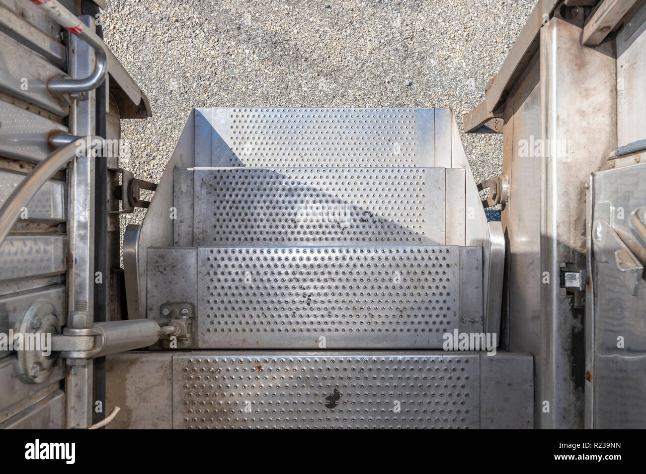 Steps Stairs Of Amtrak Railway Train, USA Stock Photo - Alamy