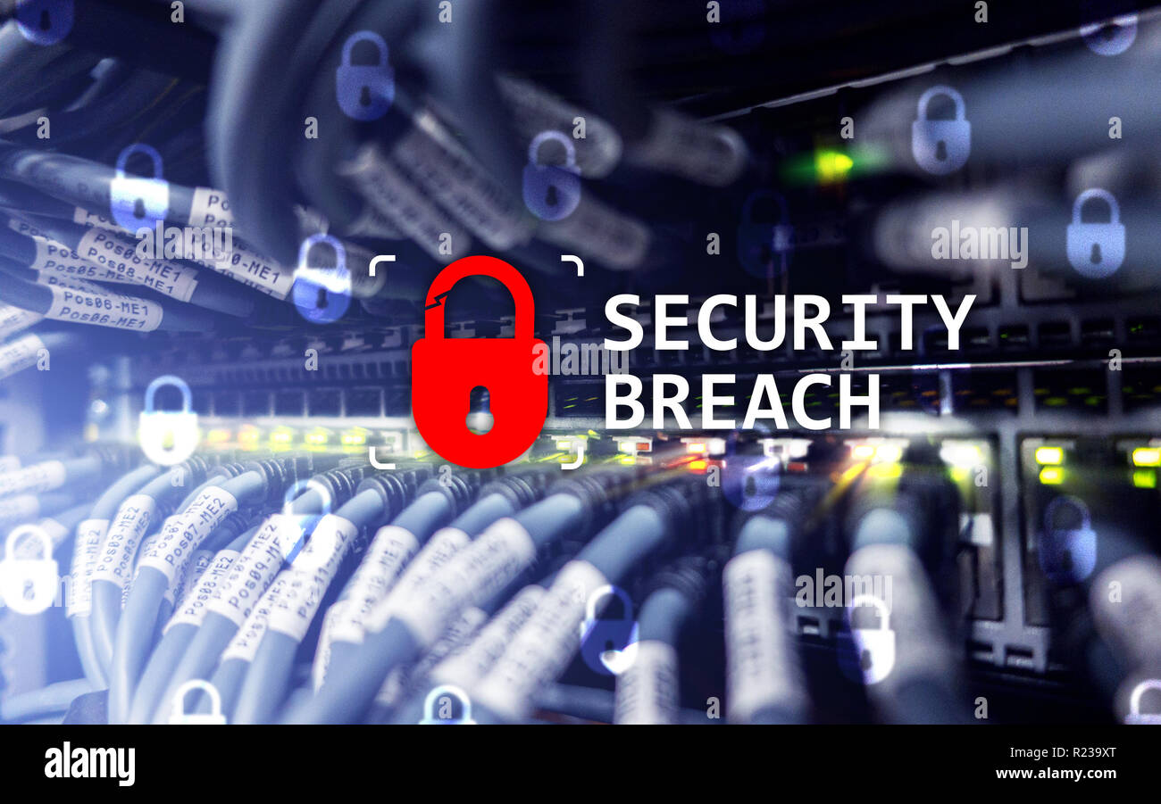 Security Breach Detection Cyber Protection Information Privacy Stock