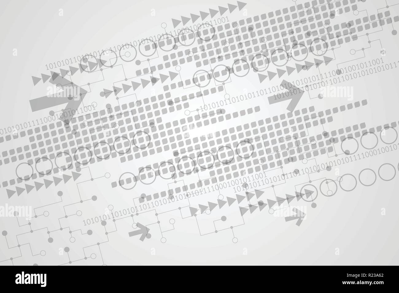 Data is running in the Internet Stock Vector Image & Art - Alamy