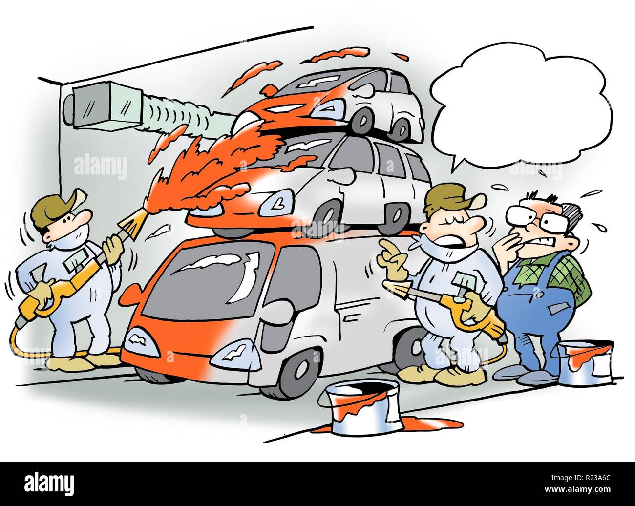 Automobile assembly line paint hi-res stock photography and images - Alamy