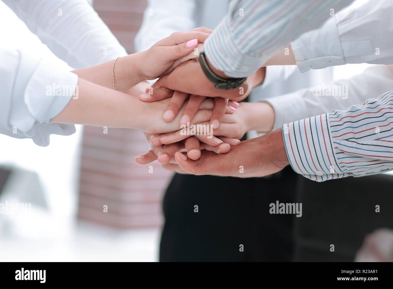 Putting on top of each other hi-res stock photography and images - Alamy