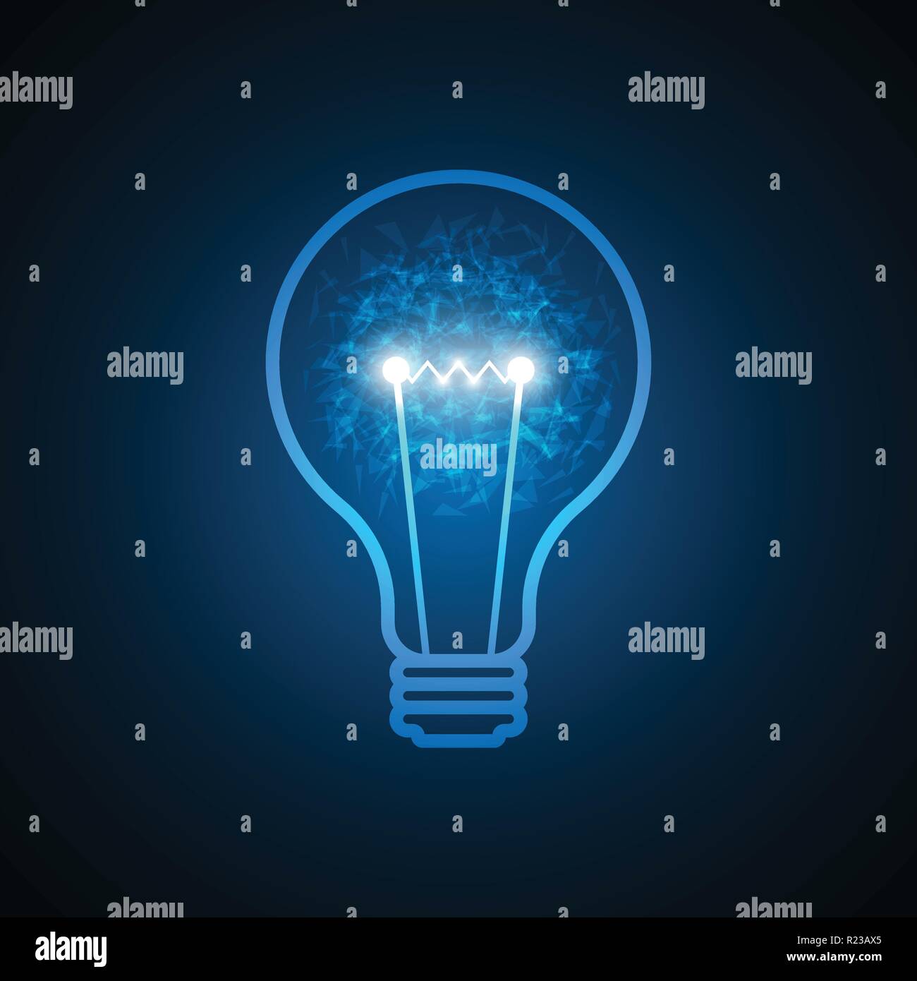Vector lamp design in creative ideas Stock Vector Image & Art - Alamy