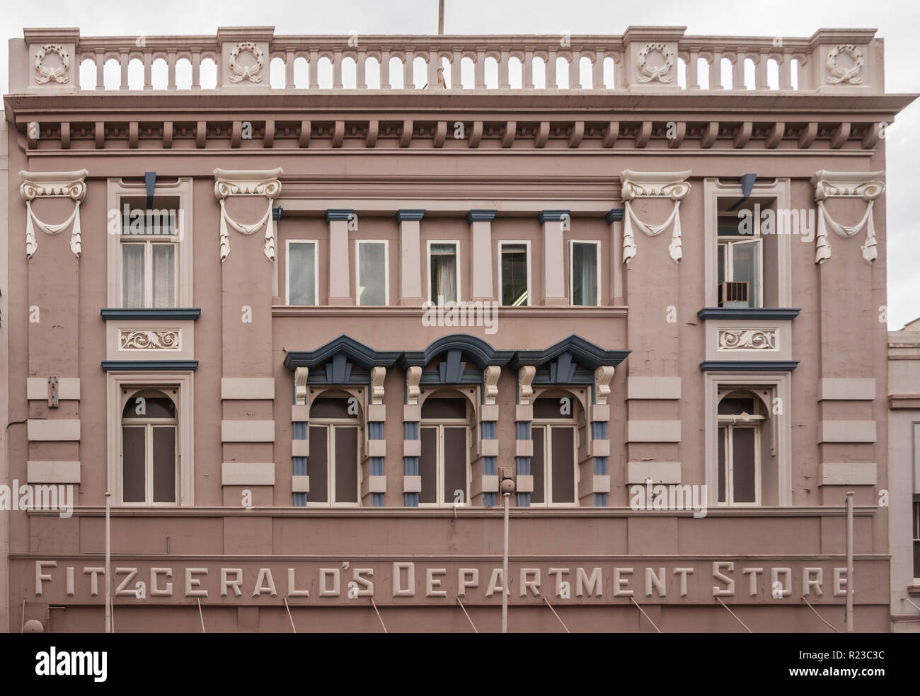 Hobart, Tasmania, Australia - December 14, 2009: Historic Facade of ...