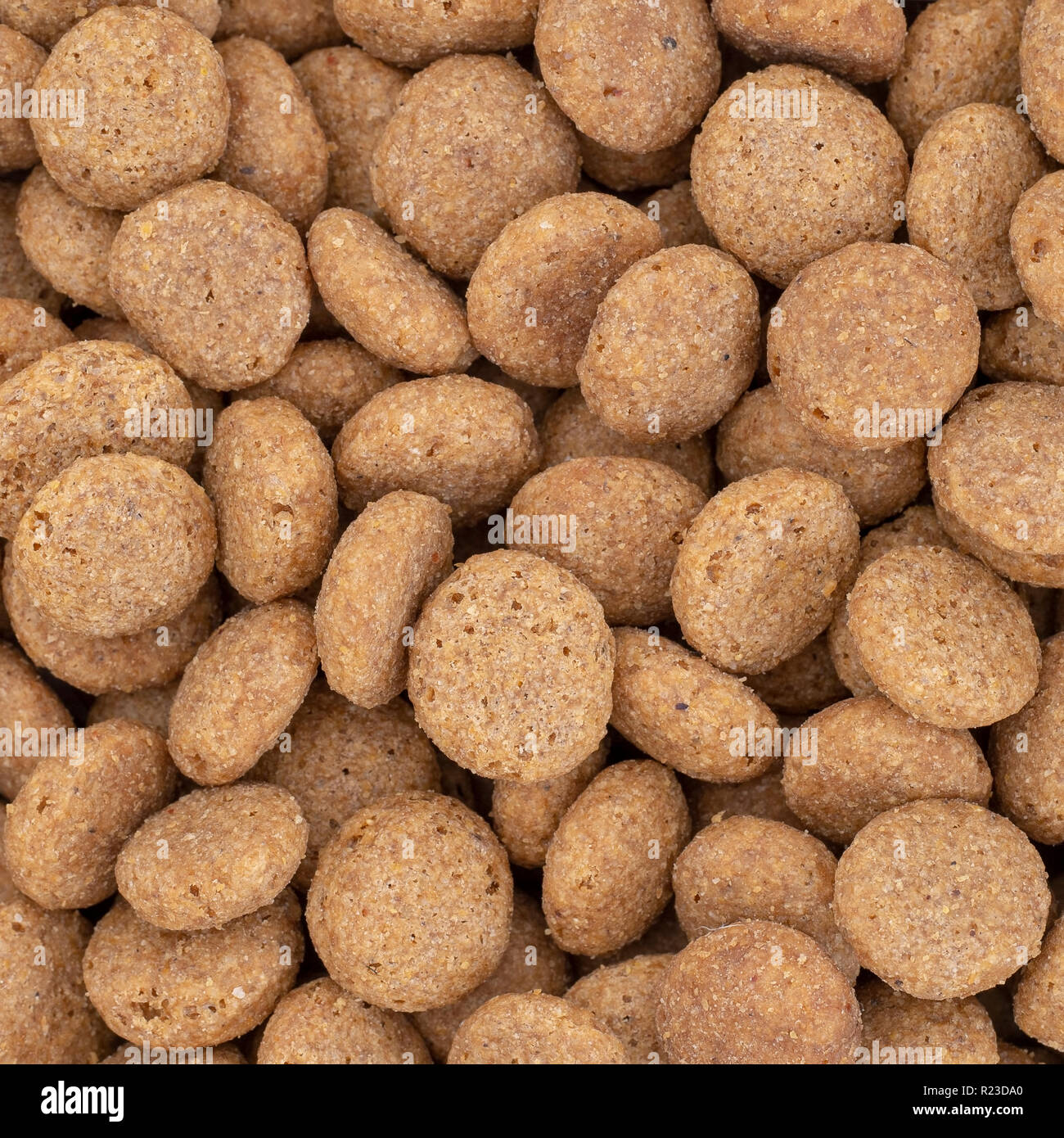 Dried dog food background Stock Photo - Alamy