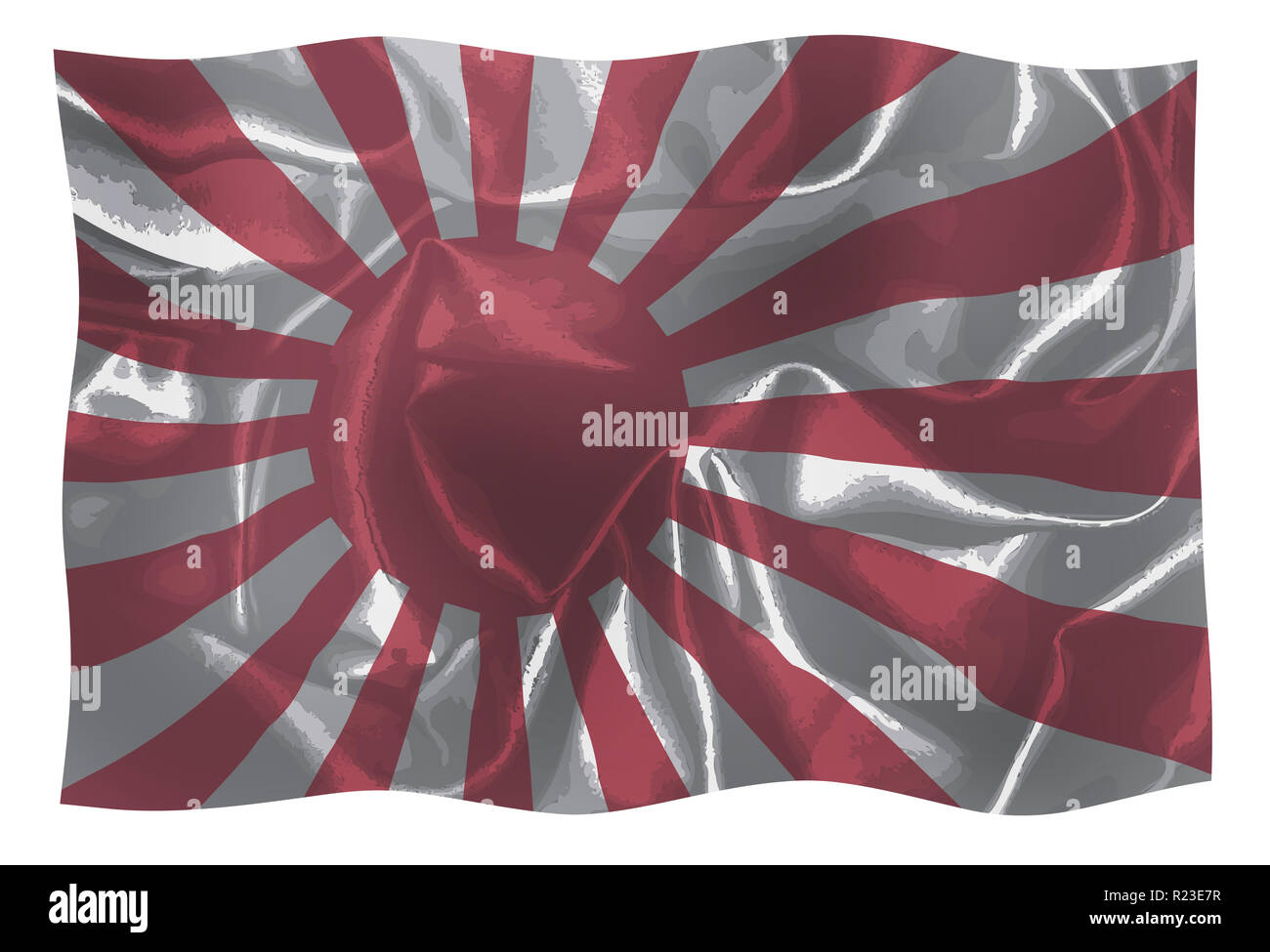 Japanese rising sun symbol hi-res stock photography and images - Alamy