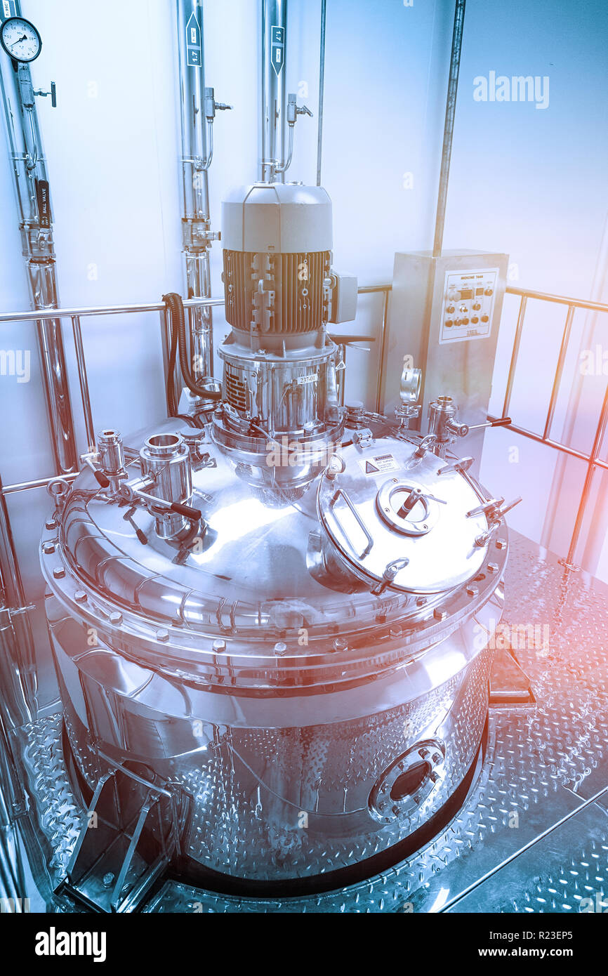 steel camera of high pressure. Blue tone. Blue tint Stock Photo - Alamy