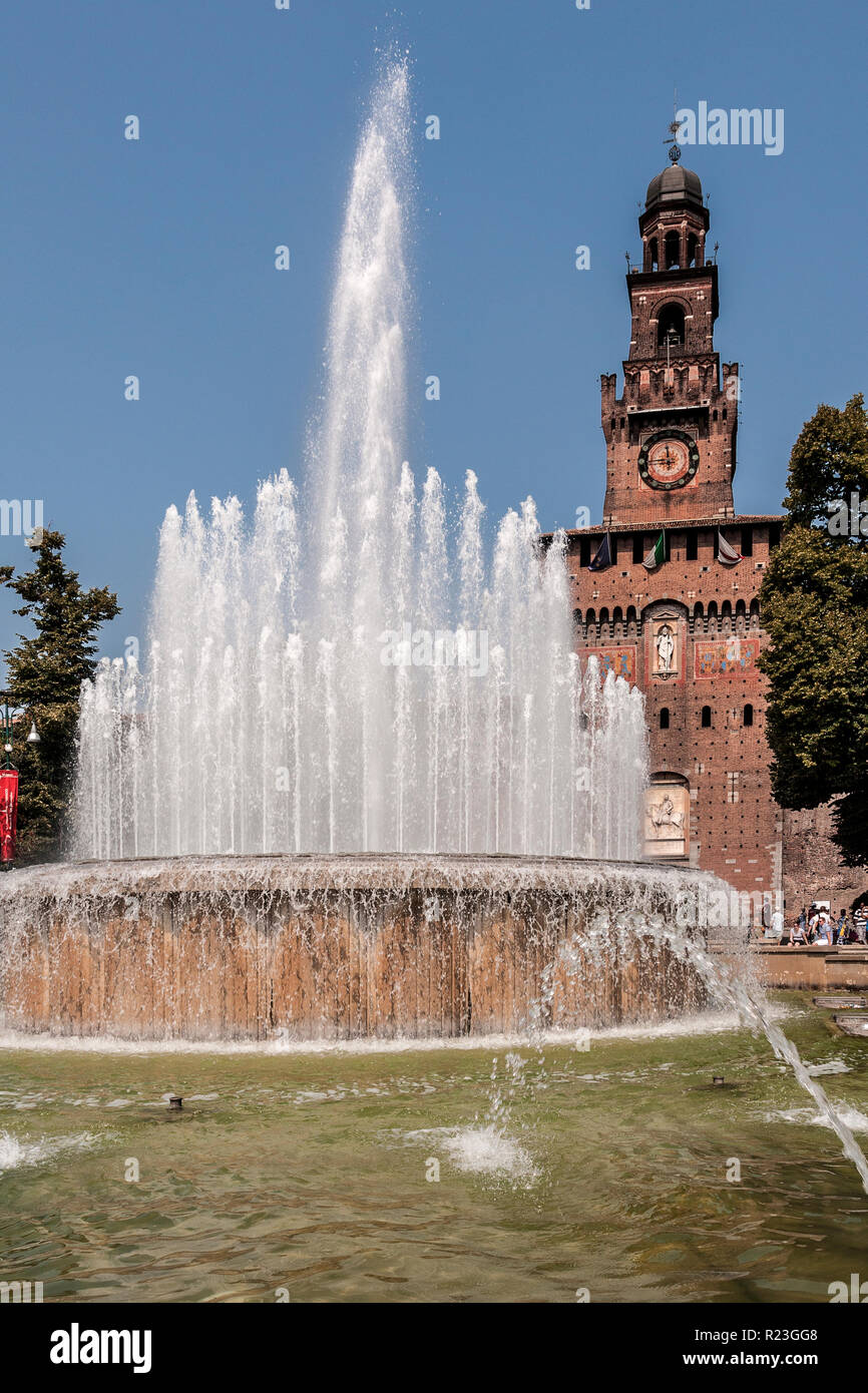 Milan water tower hi-res stock photography and images - Alamy