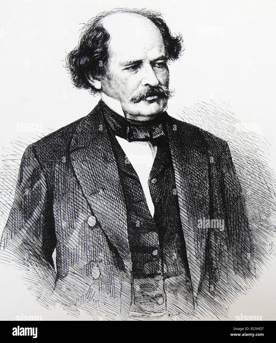 Matthew Fontaine Maury (1806-1873) American naval officer, hydrographer ...