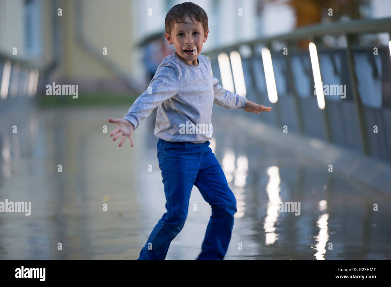 Wet child dripping hi-res stock photography and images - Alamy