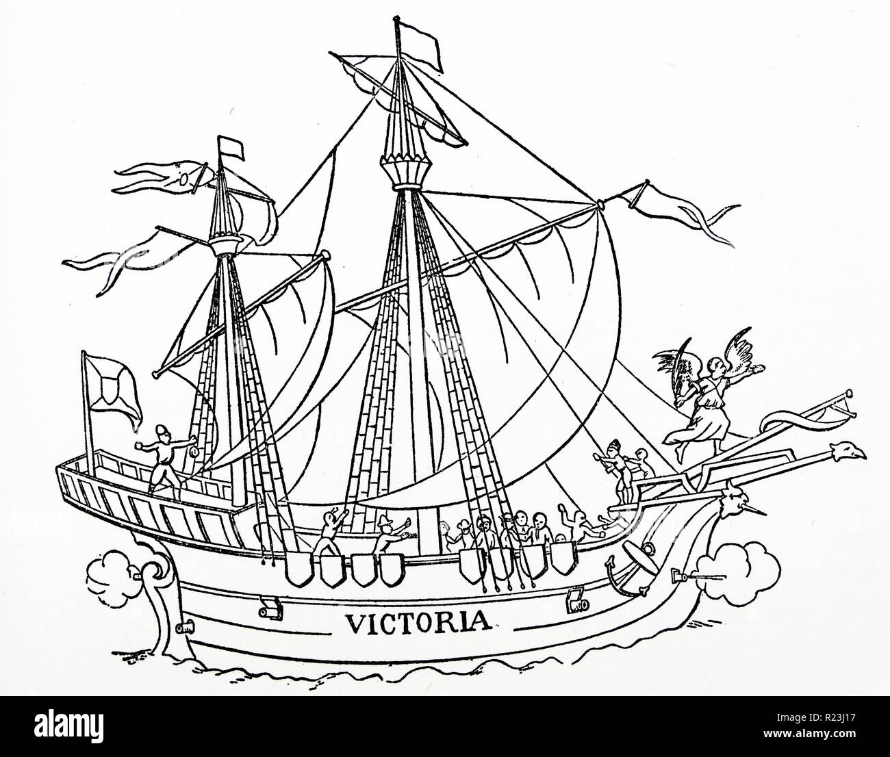 Magellan victoria ship hi-res stock photography and images - Alamy