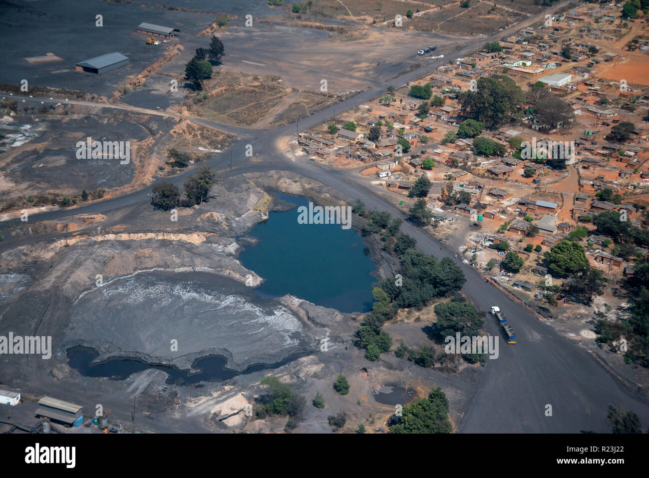 Acid river coal mine emalahleni hi-res stock photography and images - Alamy