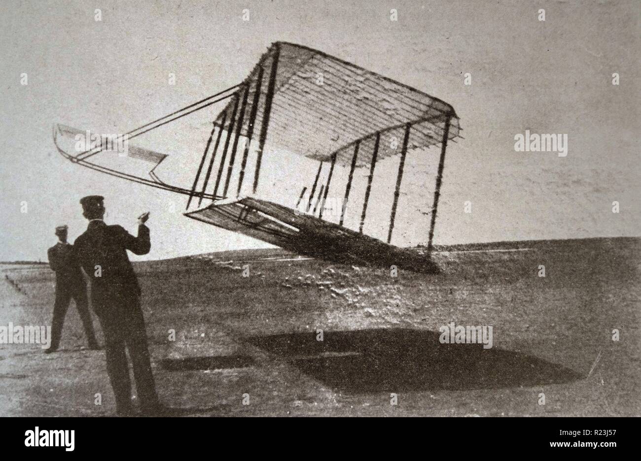 Wright brothers glider hi-res stock photography and images - Alamy