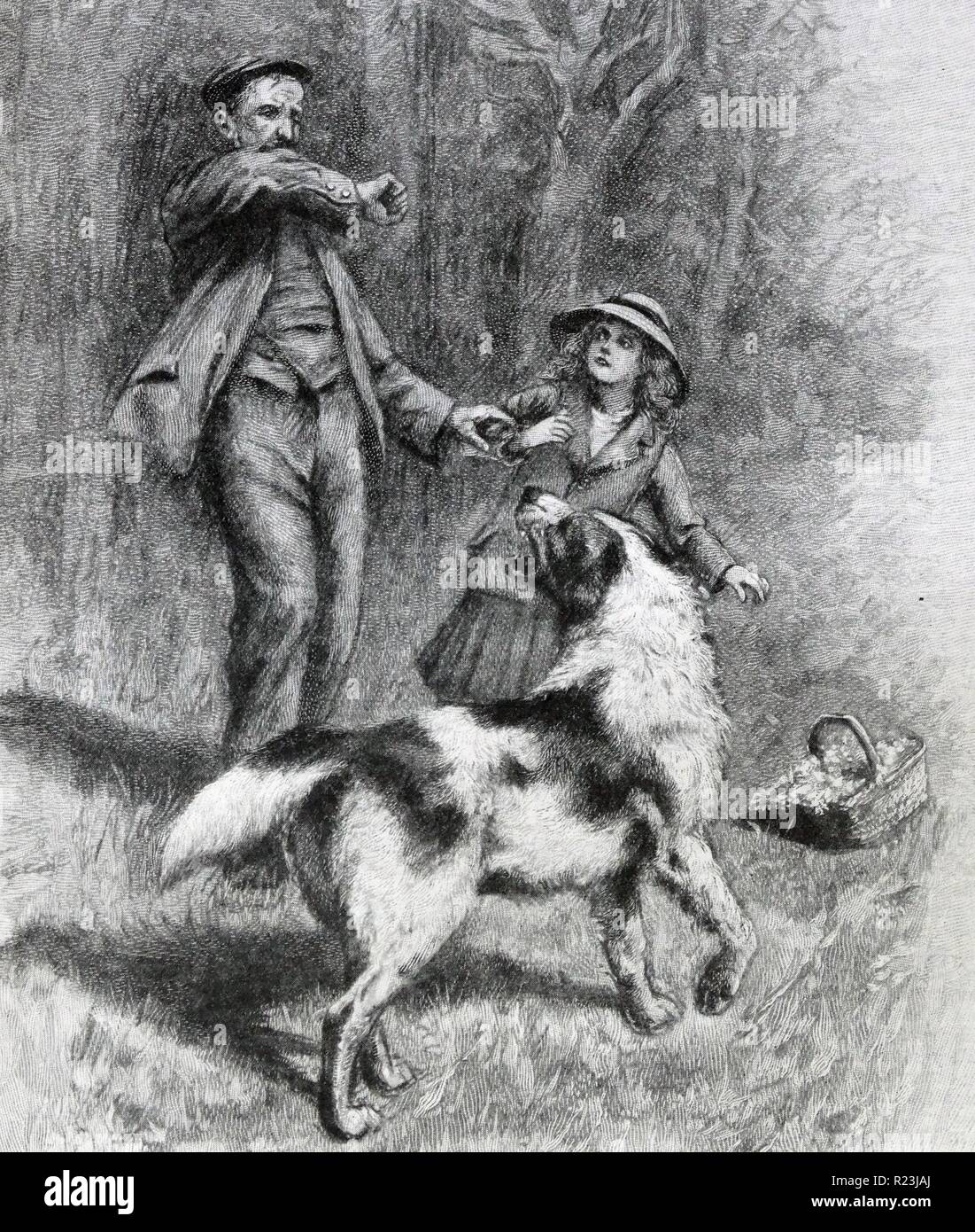 Kidnapped Girl Drawing