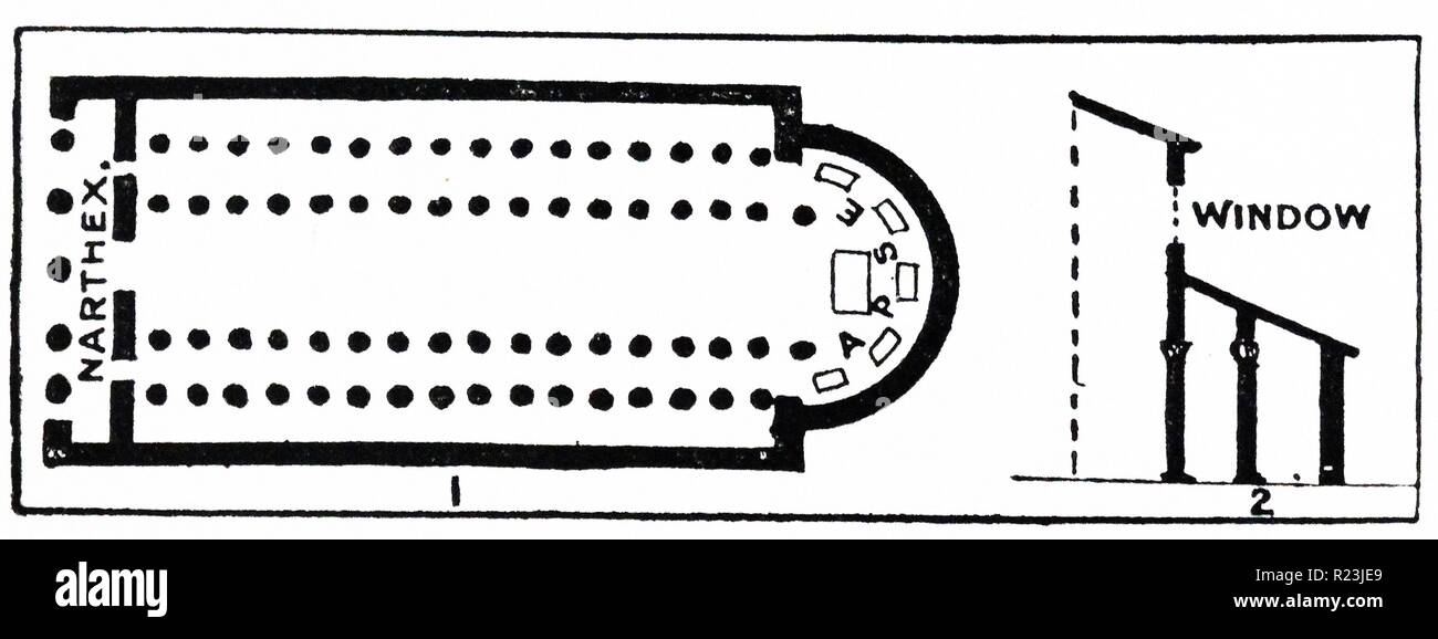 Basilica plan hi-res stock photography and images - Alamy