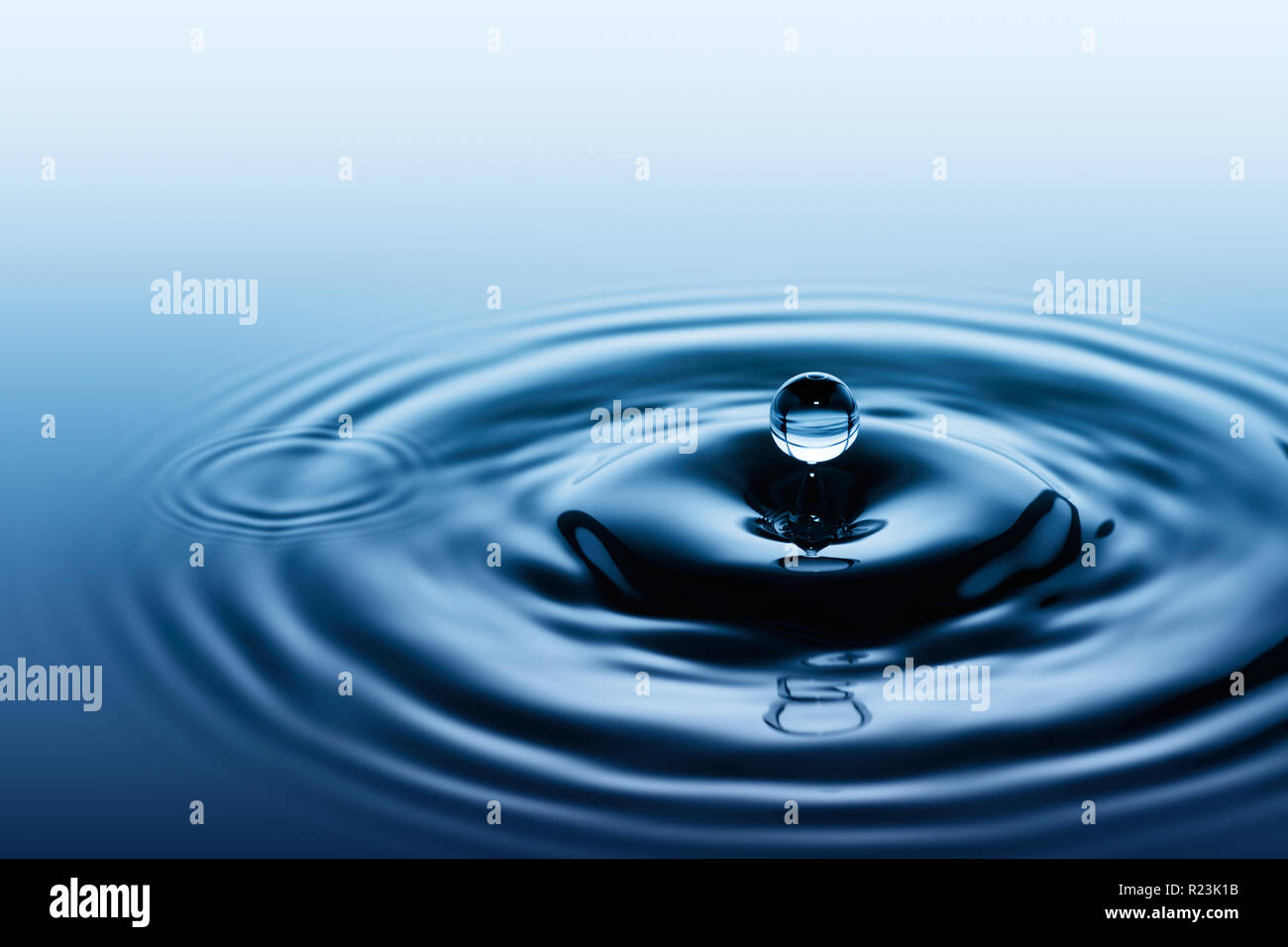 Rain Droplets Splash