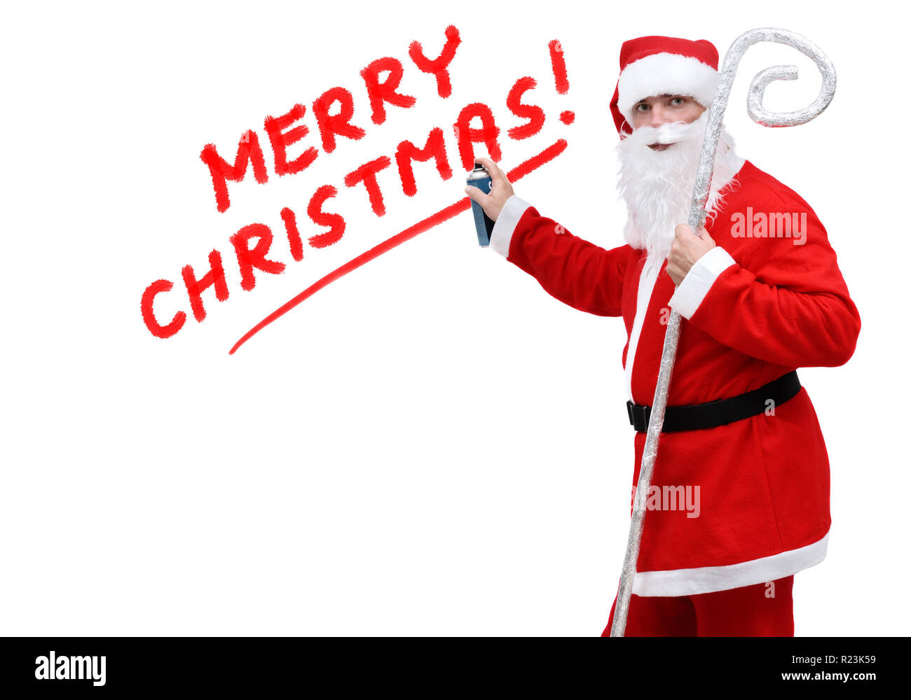 Photo santa cap on Cut Out Stock Images & Pictures - Alamy