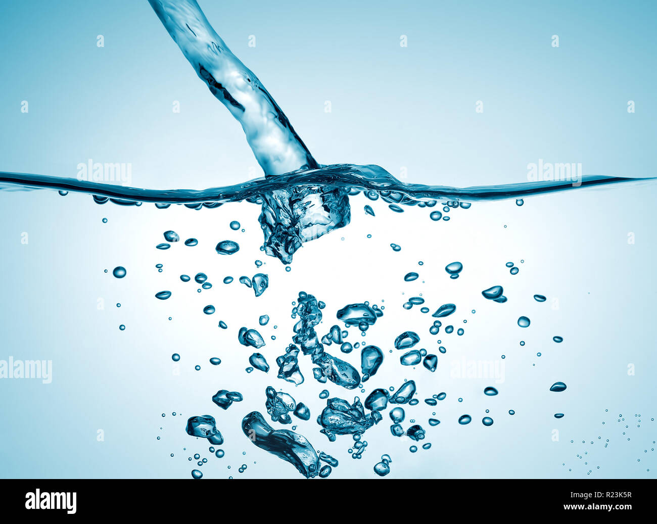 Water Pouring Splash