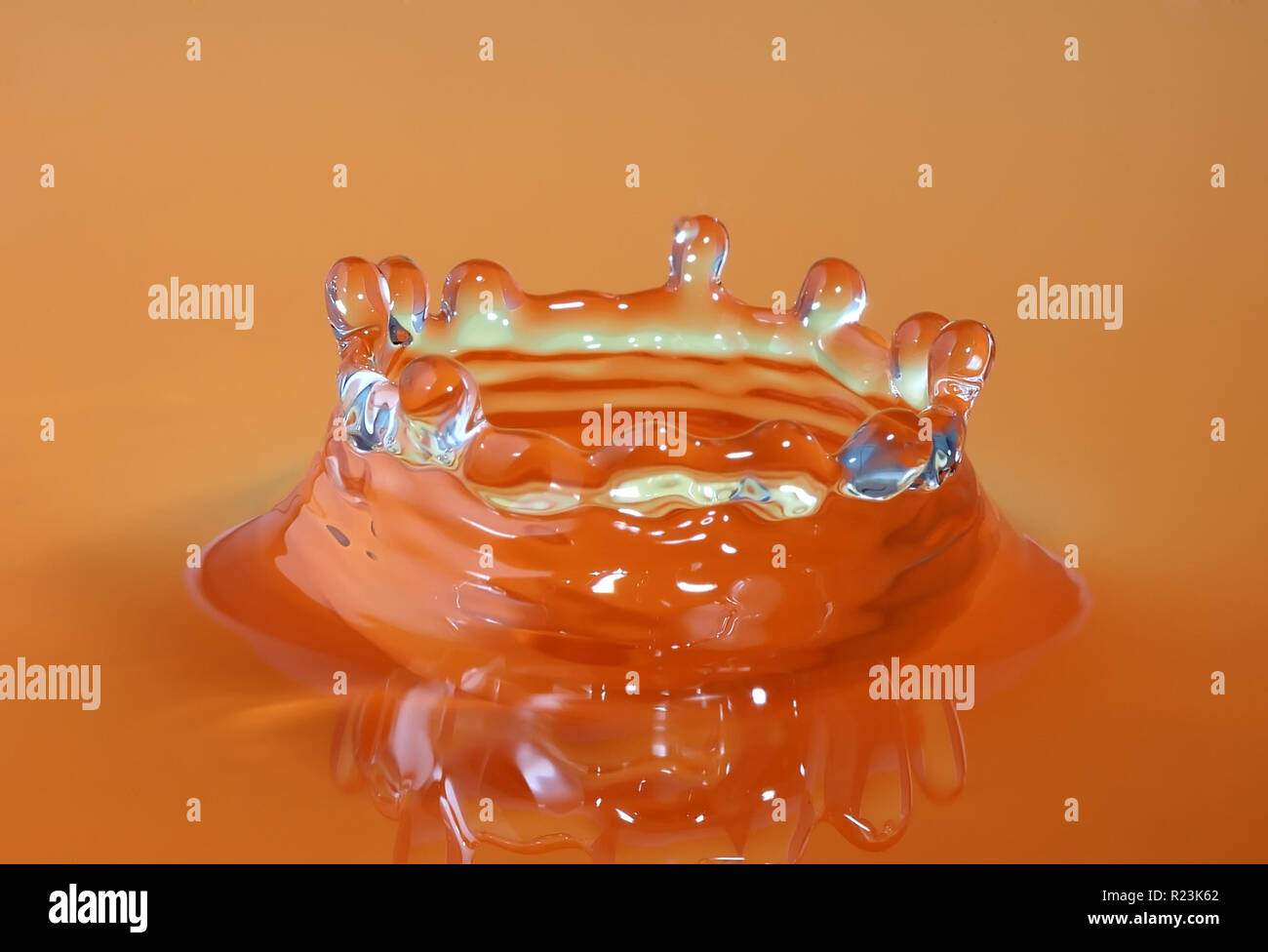 Red water splash hi-res stock photography and images - Alamy