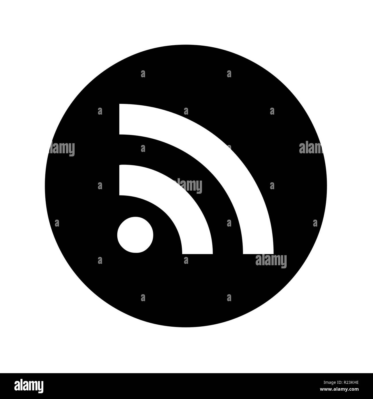 Wifi connection symbol icon Stock Photo - Alamy